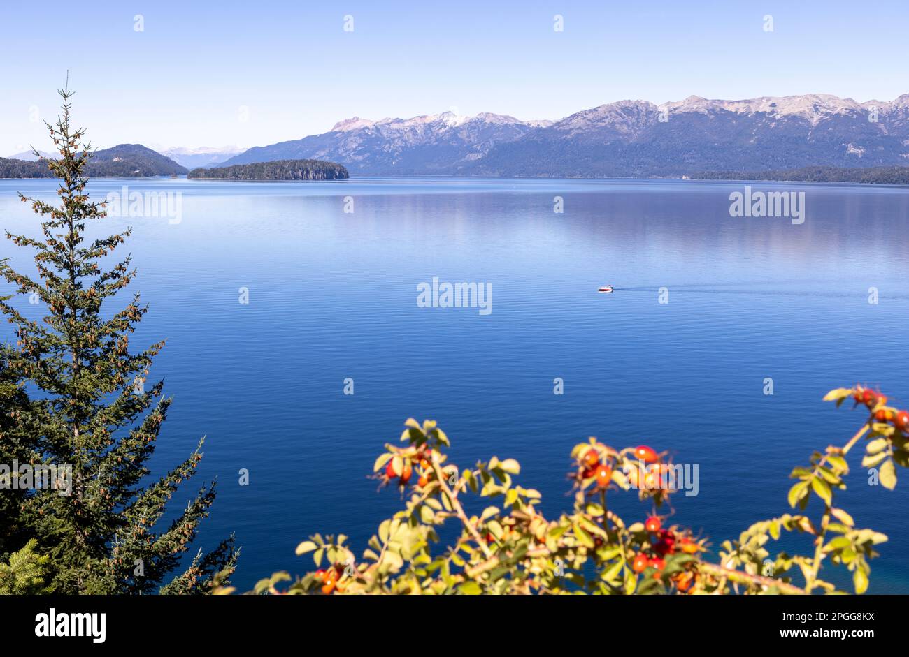 La route célèbre et idyllique des sept lacs de San Martin de los Andes ...