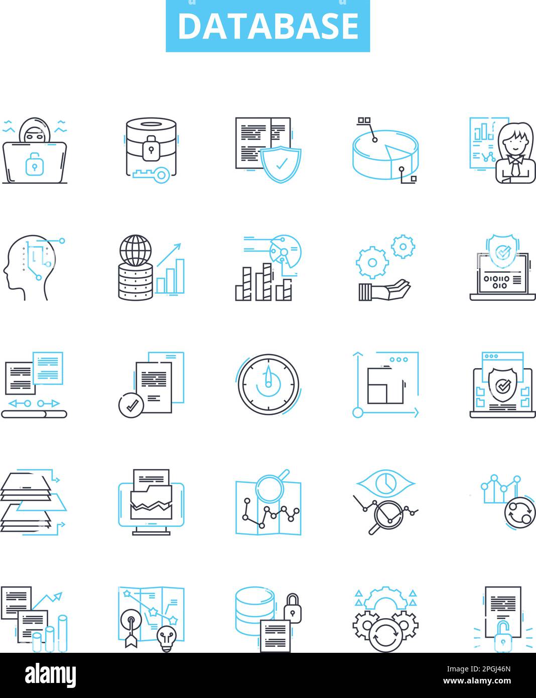 Icon oracle Banque d'images vectorielles - Alamy