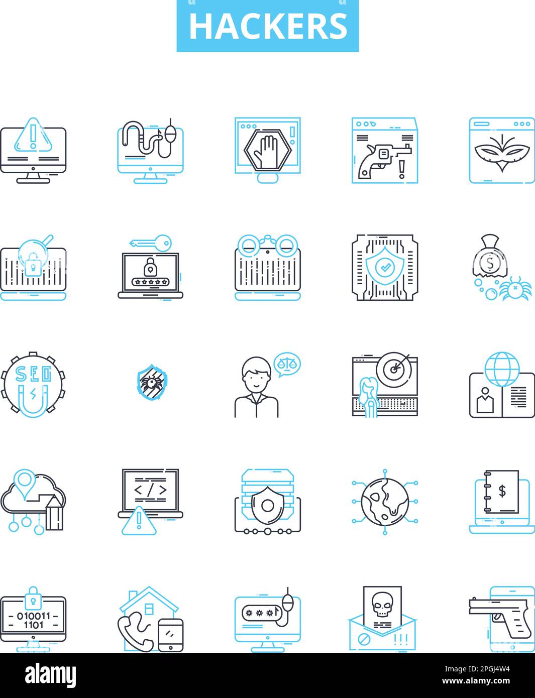 Script kiddie Banque d'images vectorielles - Alamy