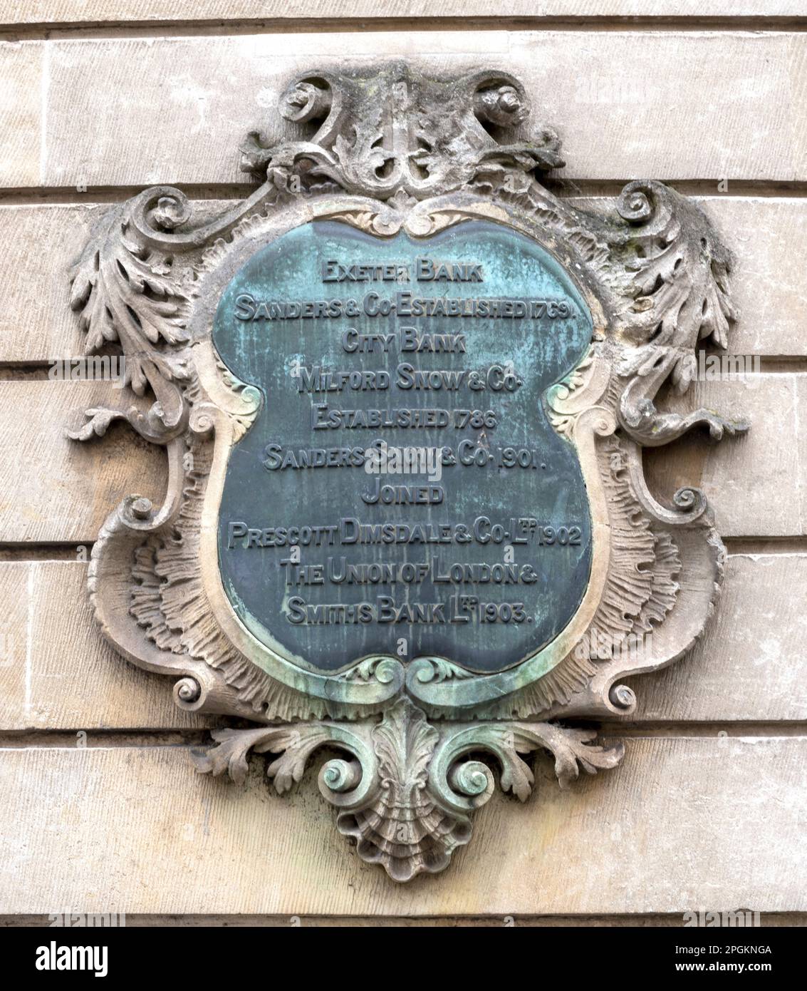 Exeter bank Banque de photographies et d’images à haute résolution - Alamy