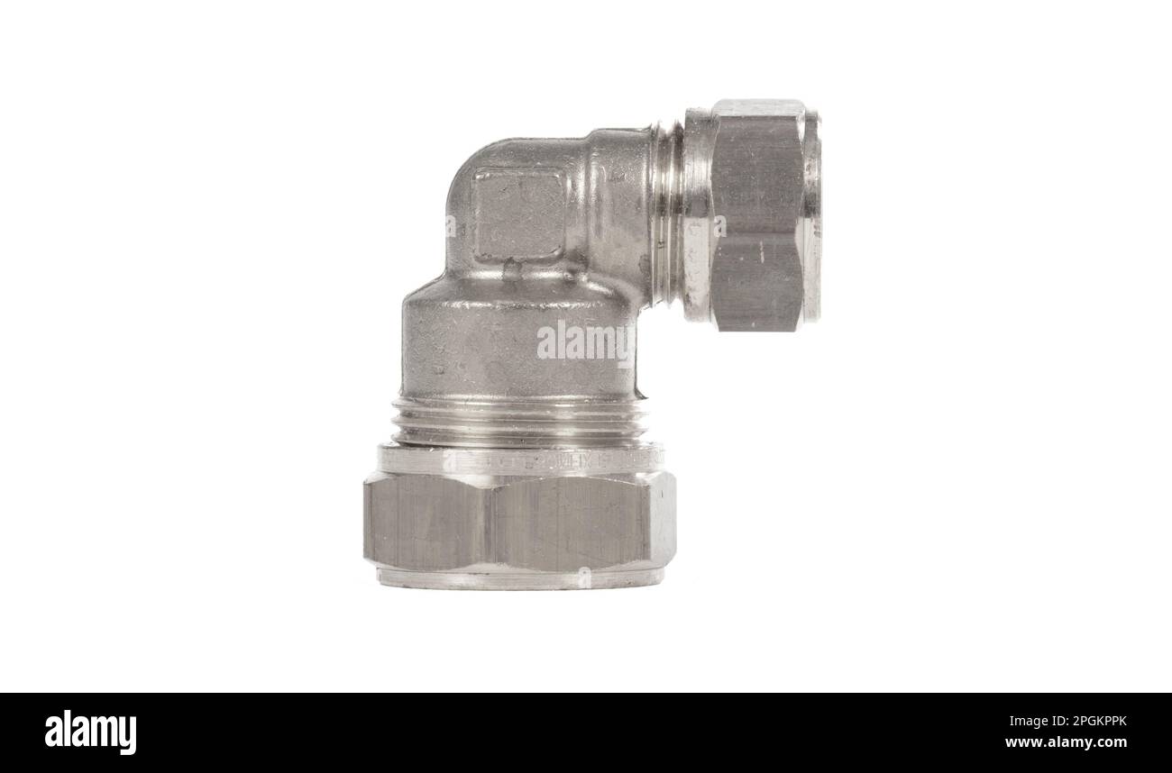 Raccord en acier pour tuyaux de plomberie, connecteur pour deux tailles ...