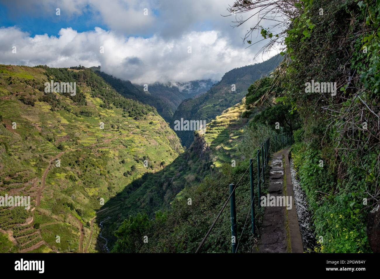 Cascade de levada nova Banque de photographies et d’images à haute ...