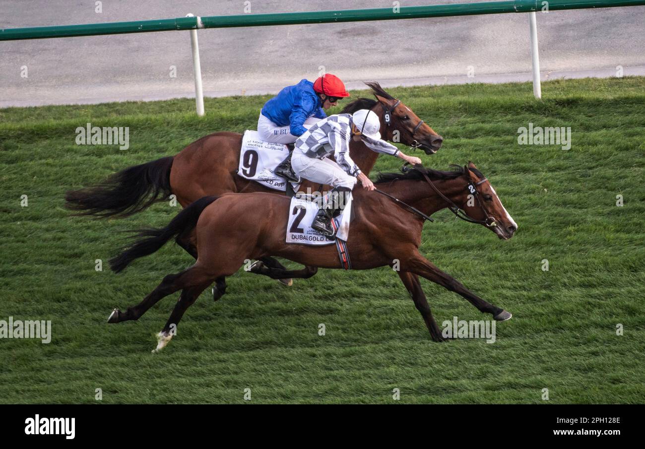 Broome with jockey Ryan Moore battles Siskany under William Buick to ...