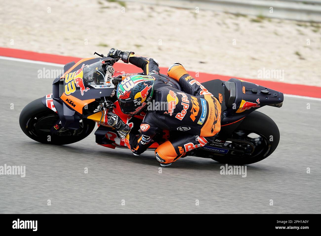 24 mars 2023, Portugal, Portimão: Motorsport/moto: Grand Prix portugais, MotoGP, libre pratique ...