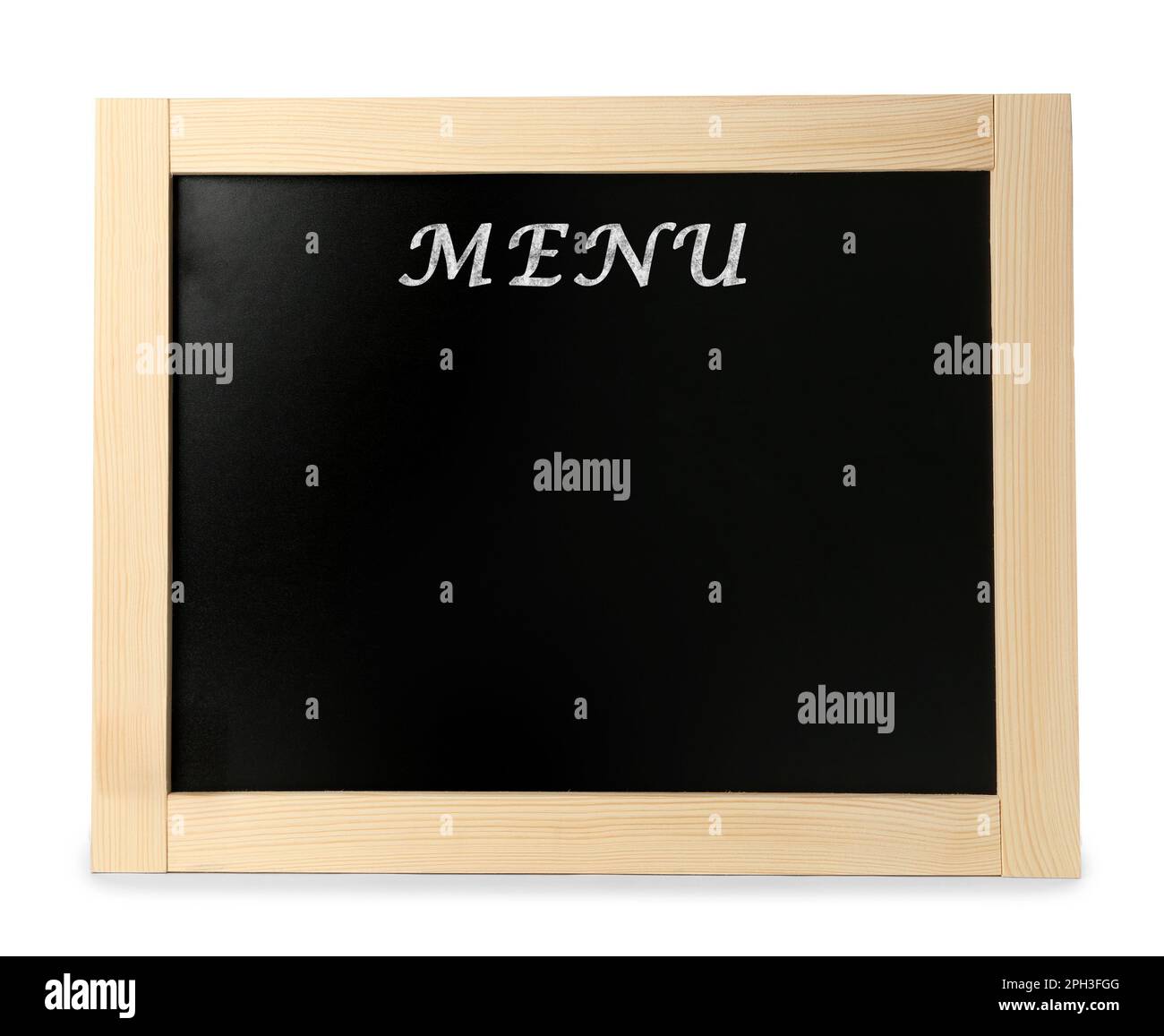 Menu maquette Banque d'images détourées - Alamy
