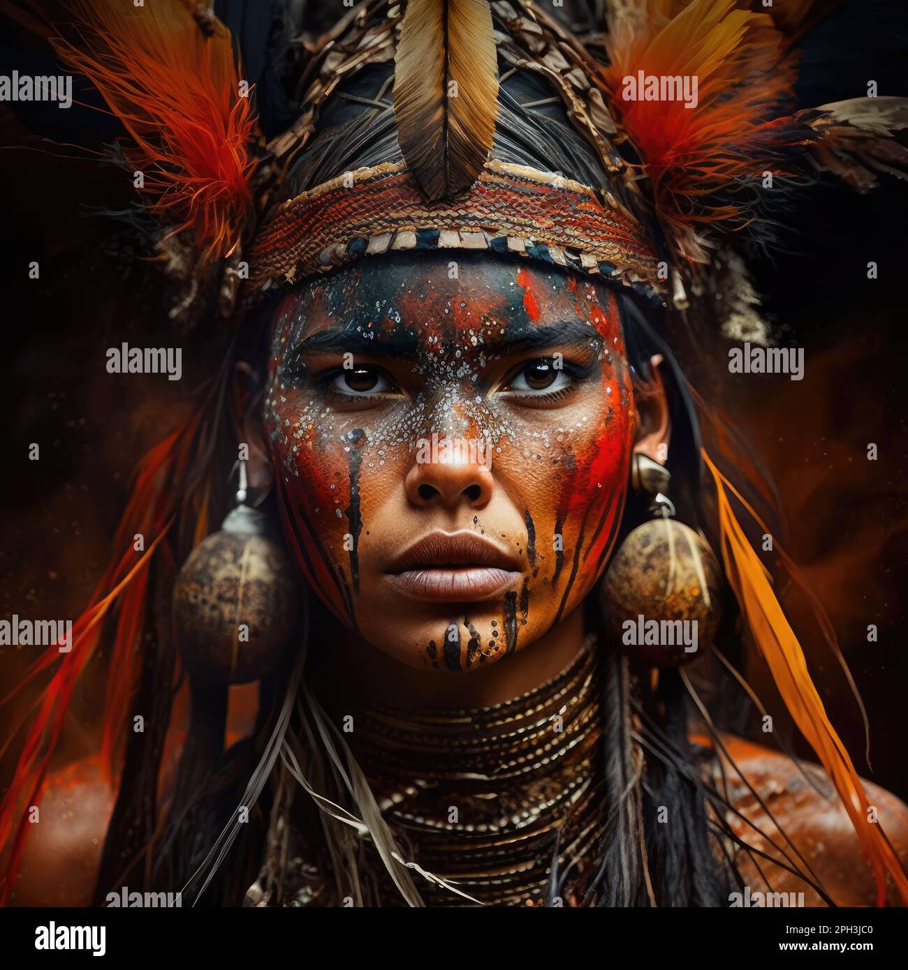 Masque indigenes amazonie Banque de photographies et d’images à haute ...