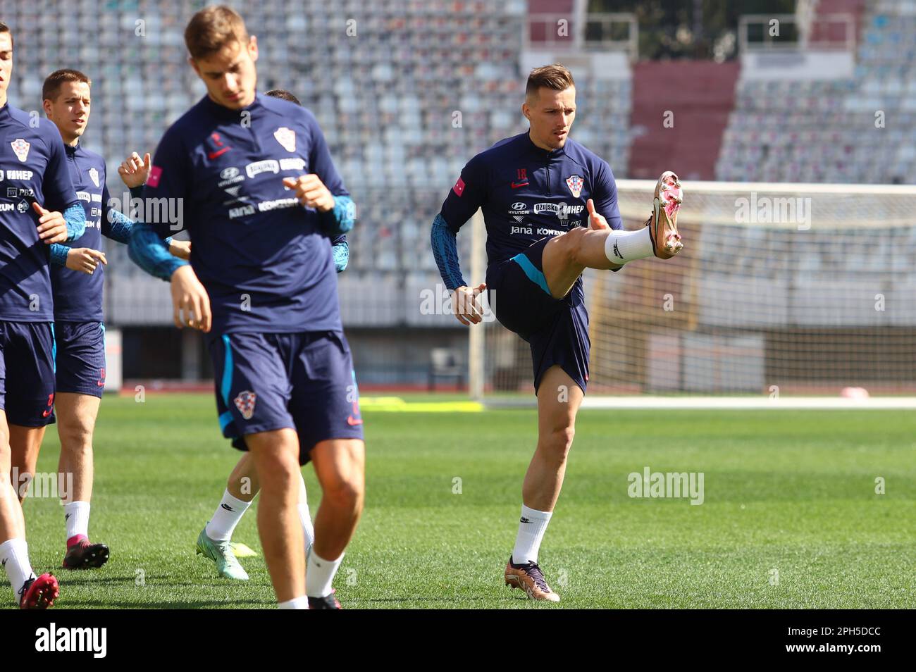 Split, Croatie. 26th mars 2023. Mislav Orsic lors de la session d ...
