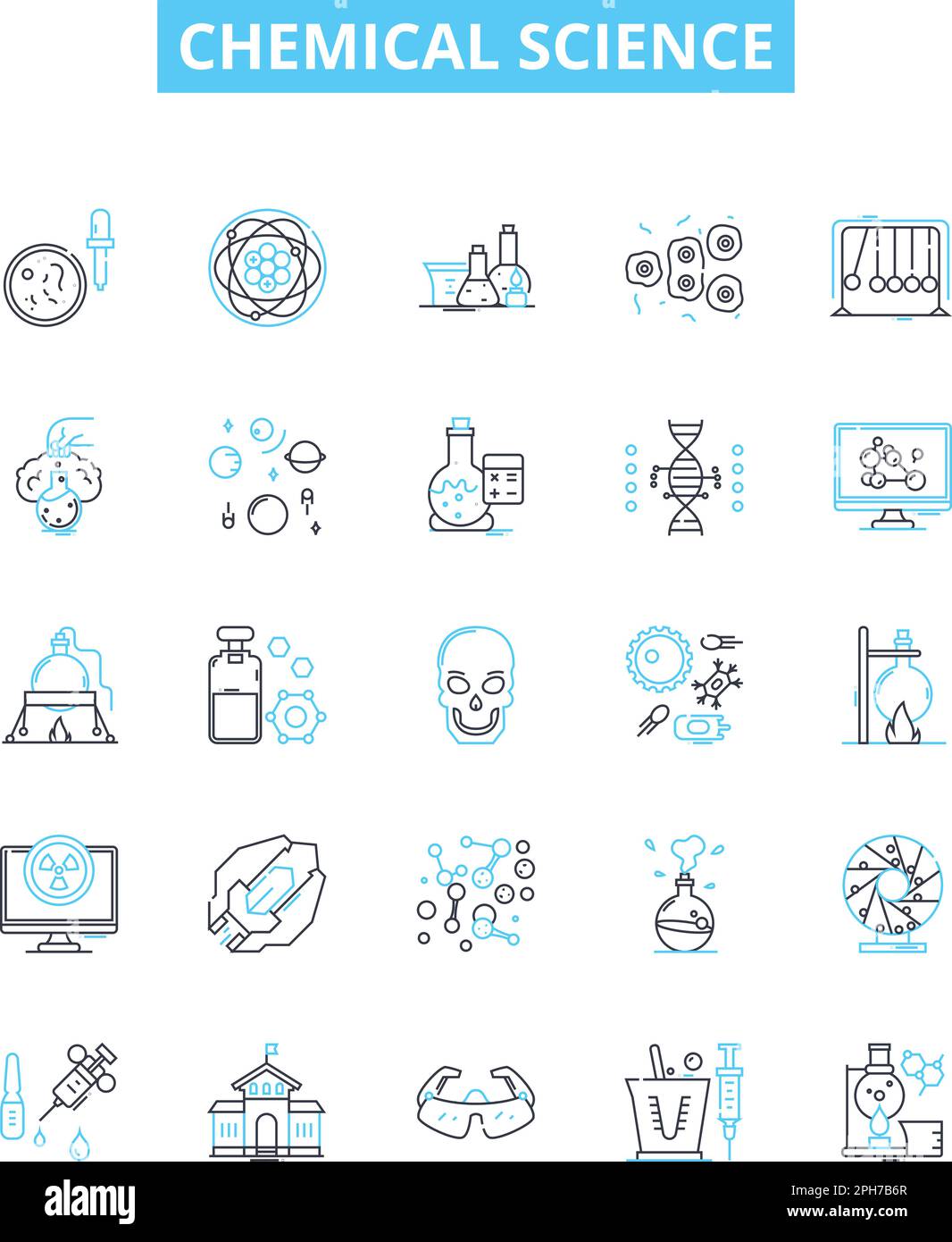 Chimie physique Banque d'images vectorielles - Alamy