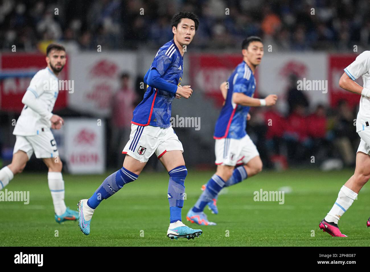 Stade national, Tokyo, Japon. 24th mars 2023. Daichi Kamada (JPN), le 24 MARS 2023 - football ...