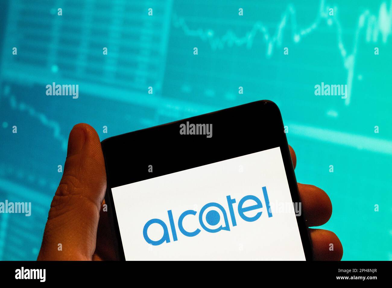 Alcatel logo Banque de photographies et d’images à haute résolution - Alamy