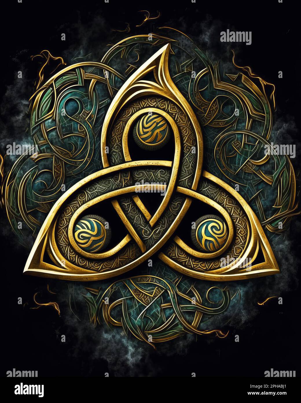 Triskell logo Banque de photographies et d’images à haute résolution ...