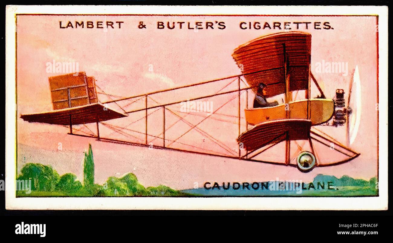 Caudron biplane Banque de photographies et d’images à haute résolution ...