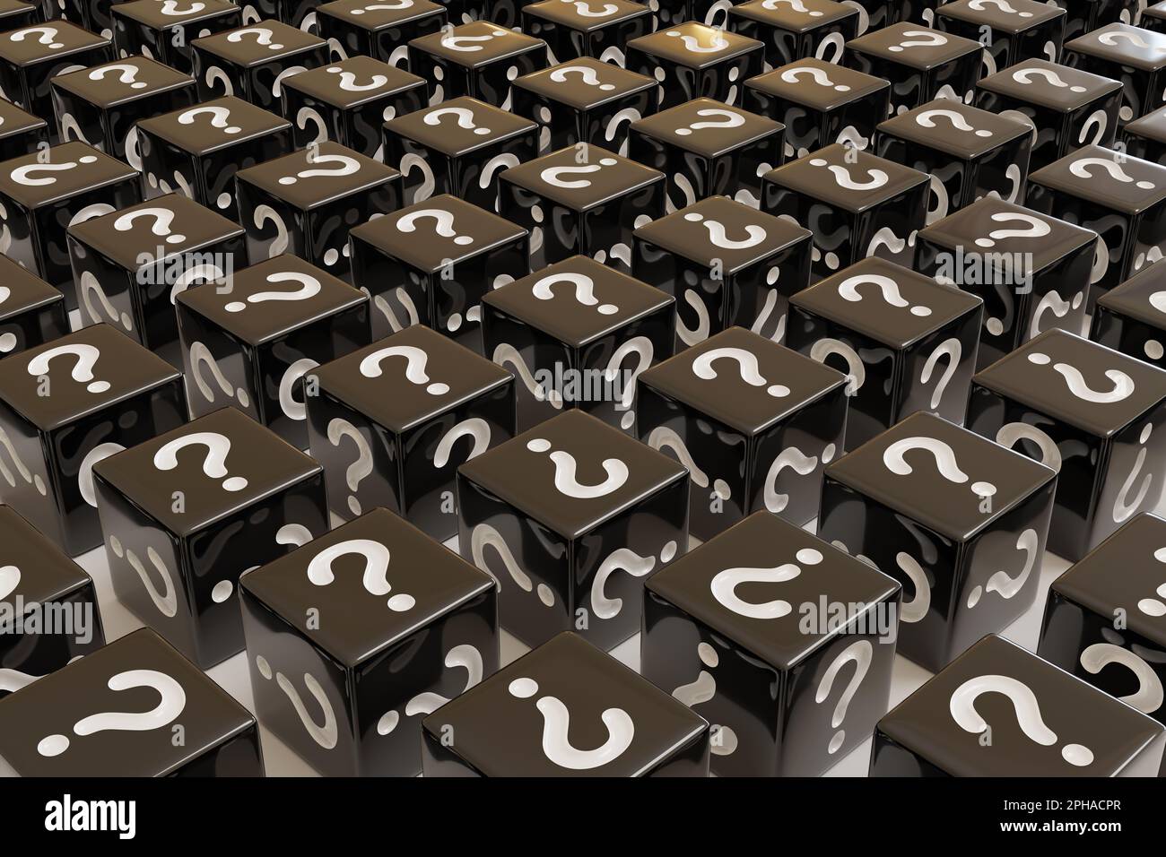 Point d'interrogation sur fond noir Banque de photographies et d’images ...