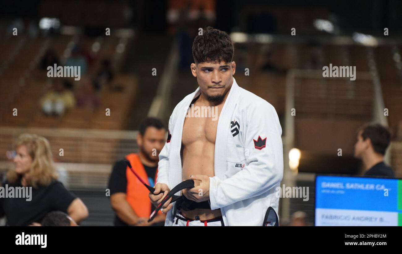 ORLANDO, FLORIDE - MARS 26: Fabricio Andrey (Melqui Galvao Jiu-Jitsu ...