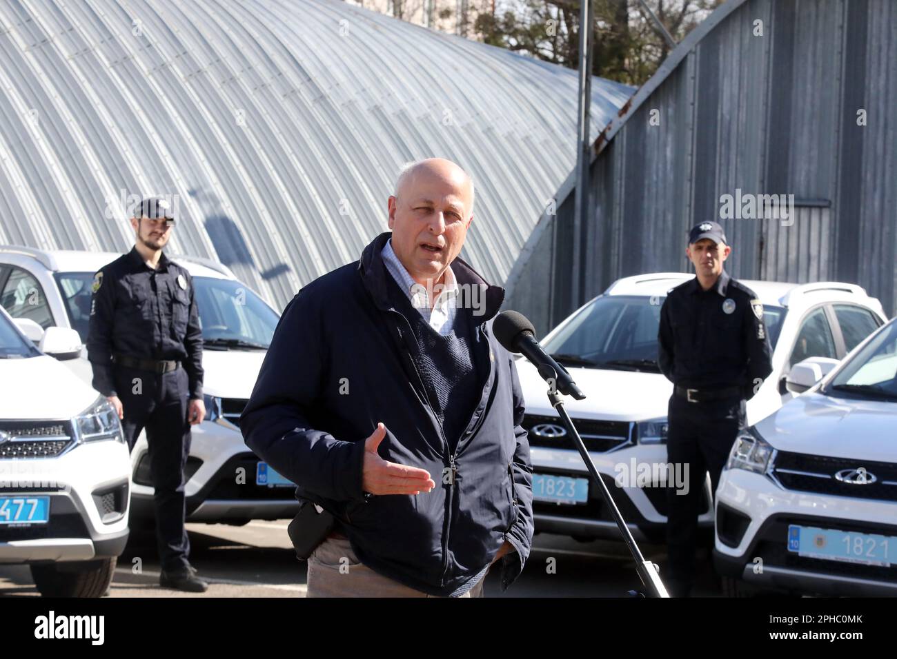 BOIARKA, UKRAINE - 27 MARS 2023 - le Directeur exécutif du Forum de ...