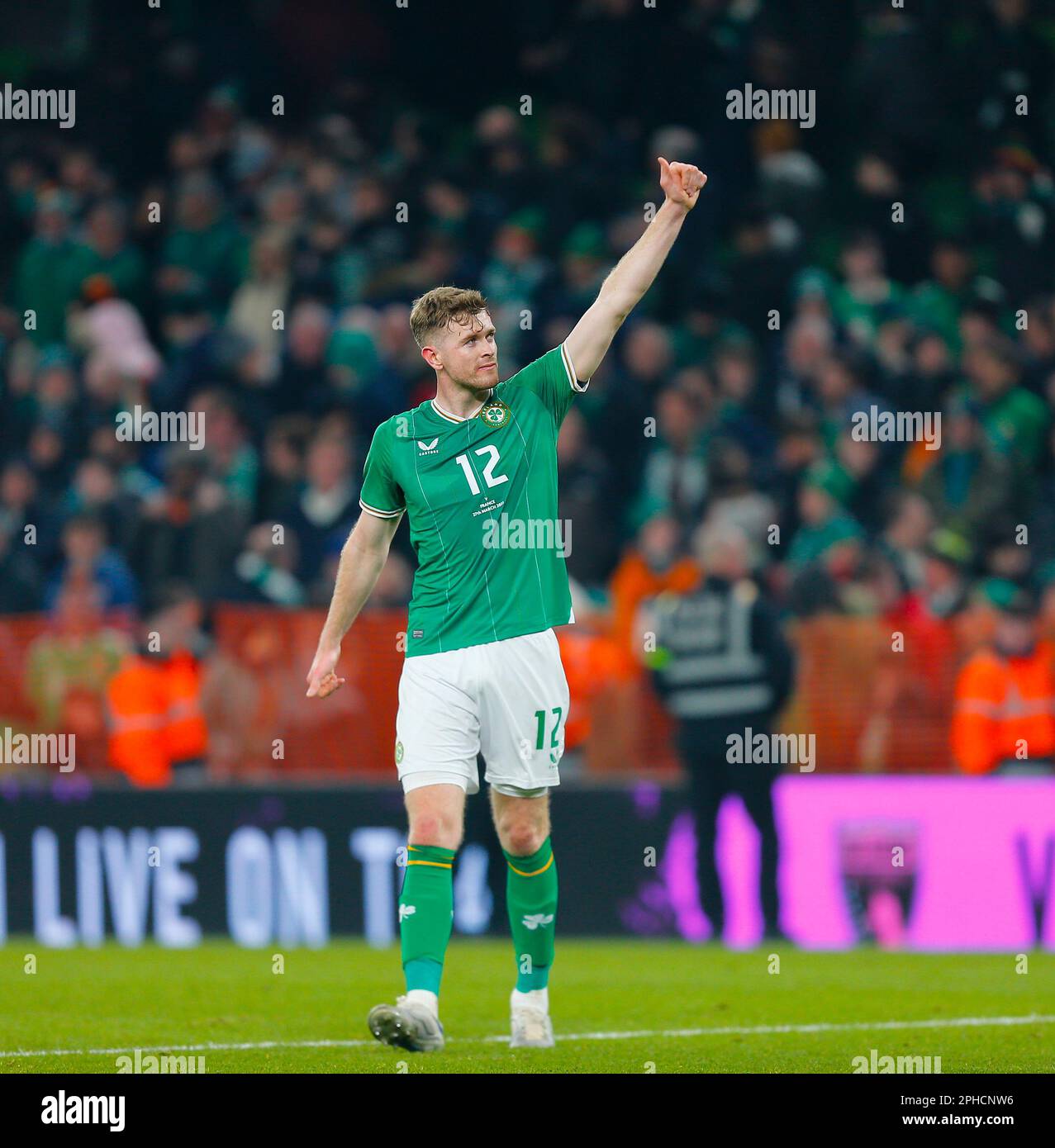Dublin, Irlande. 27th mars 2023; Aviva Stadium, Dublin, Irlande: Euro ...