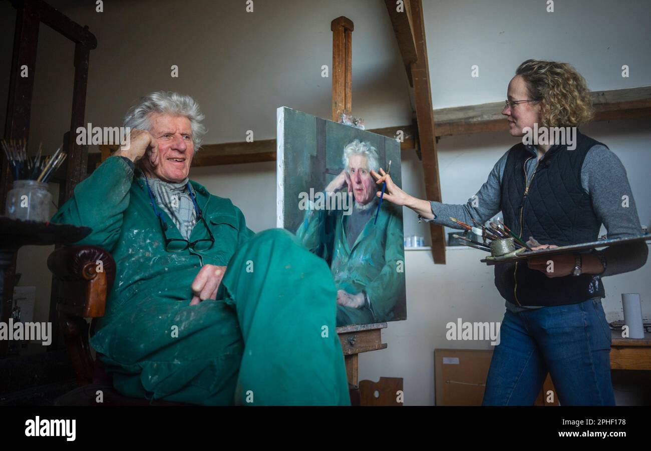 Artiste sur artiste l'artiste Frances Bell a photographié en ...