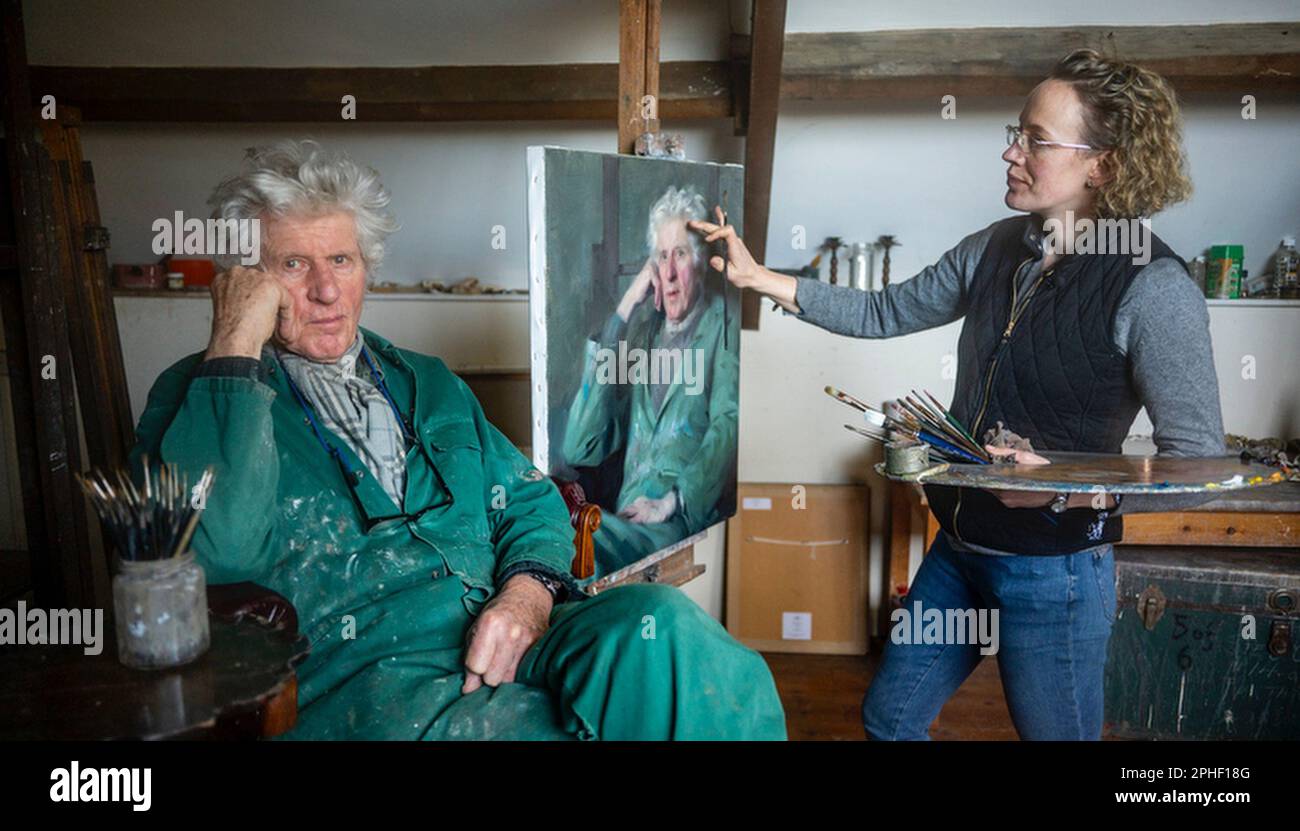 Artiste sur artiste l'artiste Frances Bell a photographié en ...