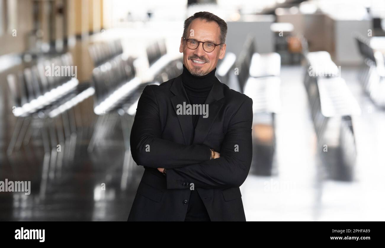 Berlin, Allemagne. 28th mars 2023. Christian Spuck, nouveau directeur ...