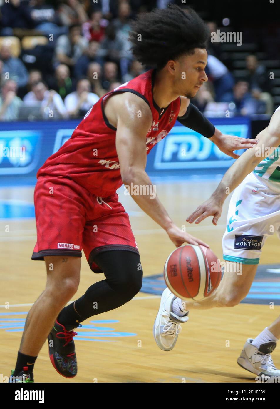 Matthew STRAZEL d'AS Monaco lors de la coupe française, Top 8, quart de ...