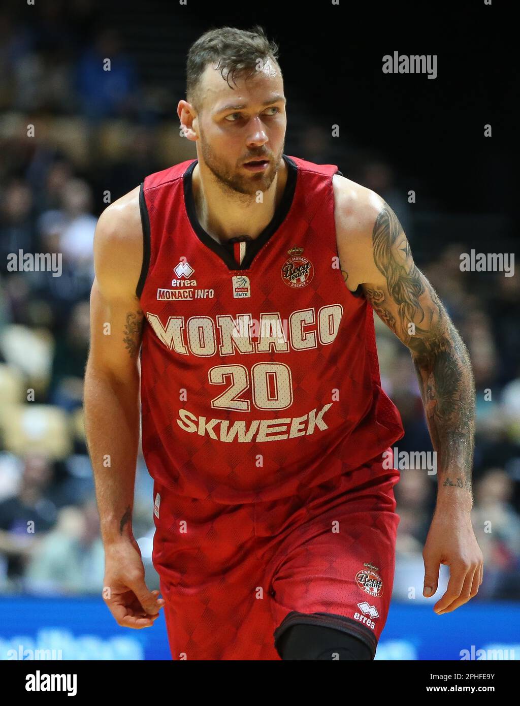 Donatas MOTIEJUNAS d'AS Monaco lors de la coupe française, Top 8, quart ...