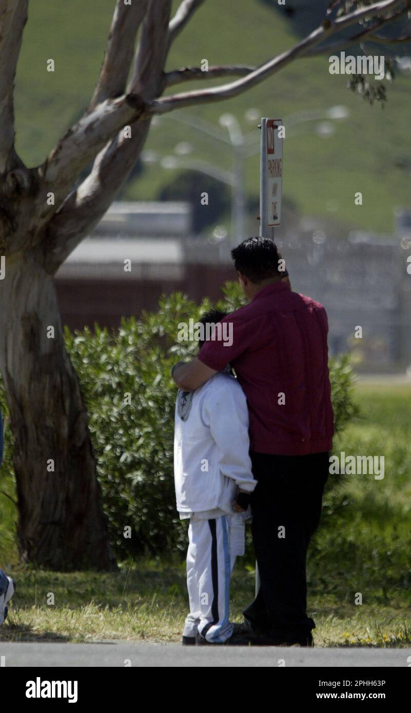 march13170 ls.jpg From left: Outside the California State Prison in ...