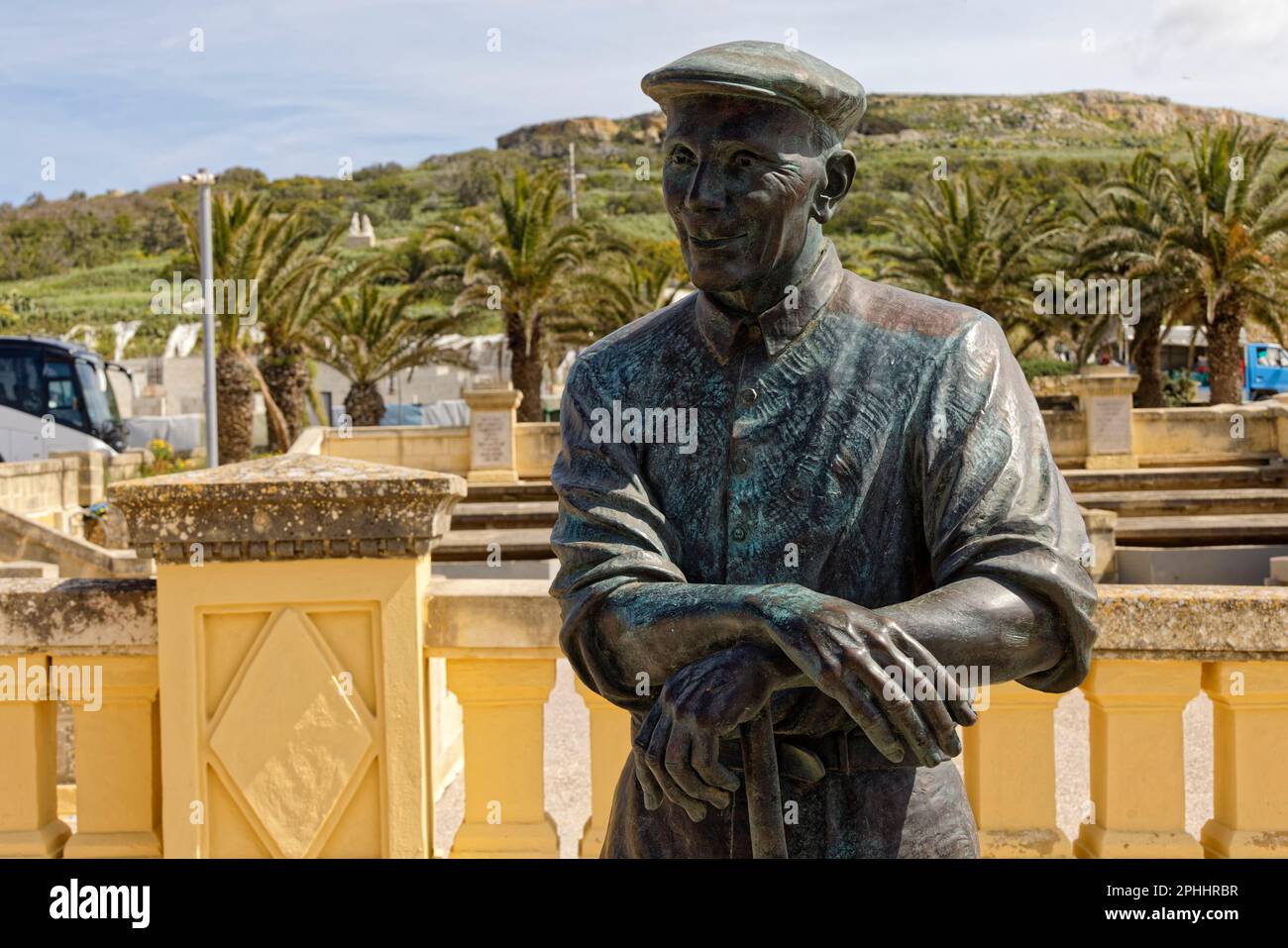 Gharb, île de Gozo, Malte. 22nd mars 2023. La basilique Ta' Pinu est ...