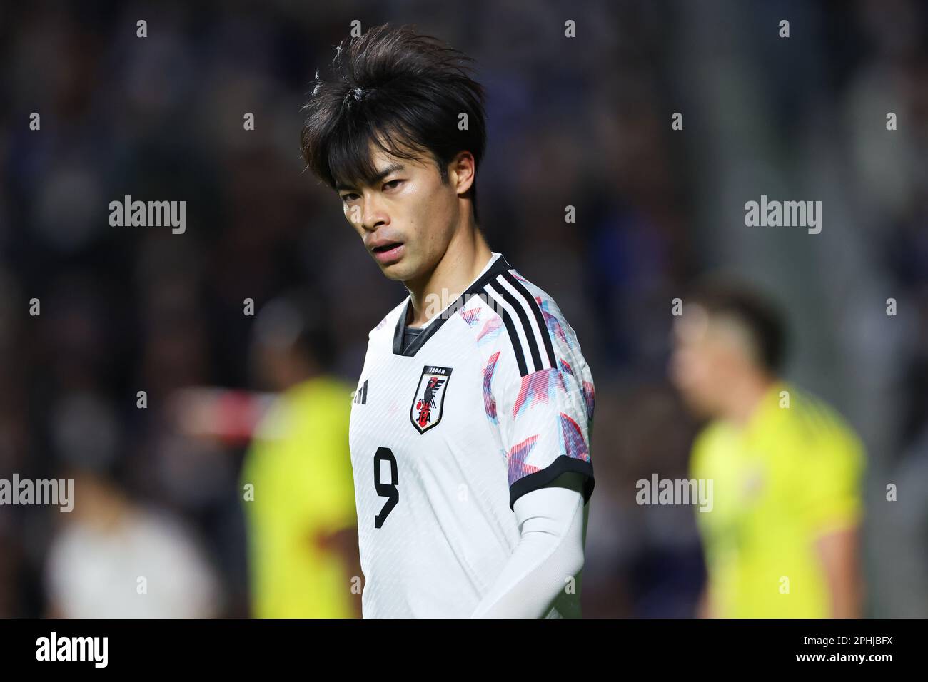 Stade Yodoko Sakura, Osaka, Japon. 28th mars 2023. Kaoru Mitoma (JPN), 28 MARS 2023 - football ...
