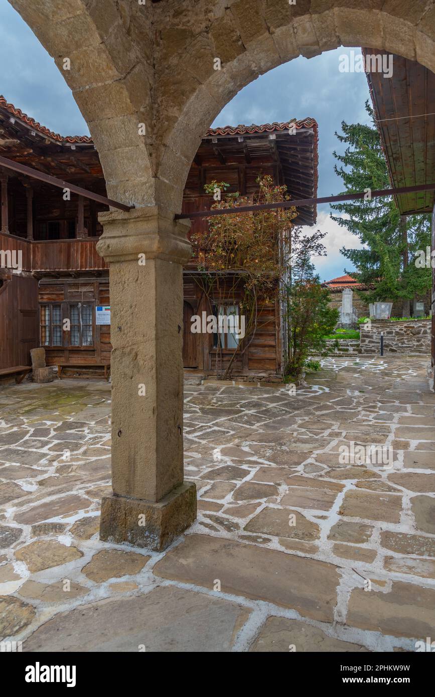 Wooden architecture zheravna bulgaria Banque de photographies et d ...