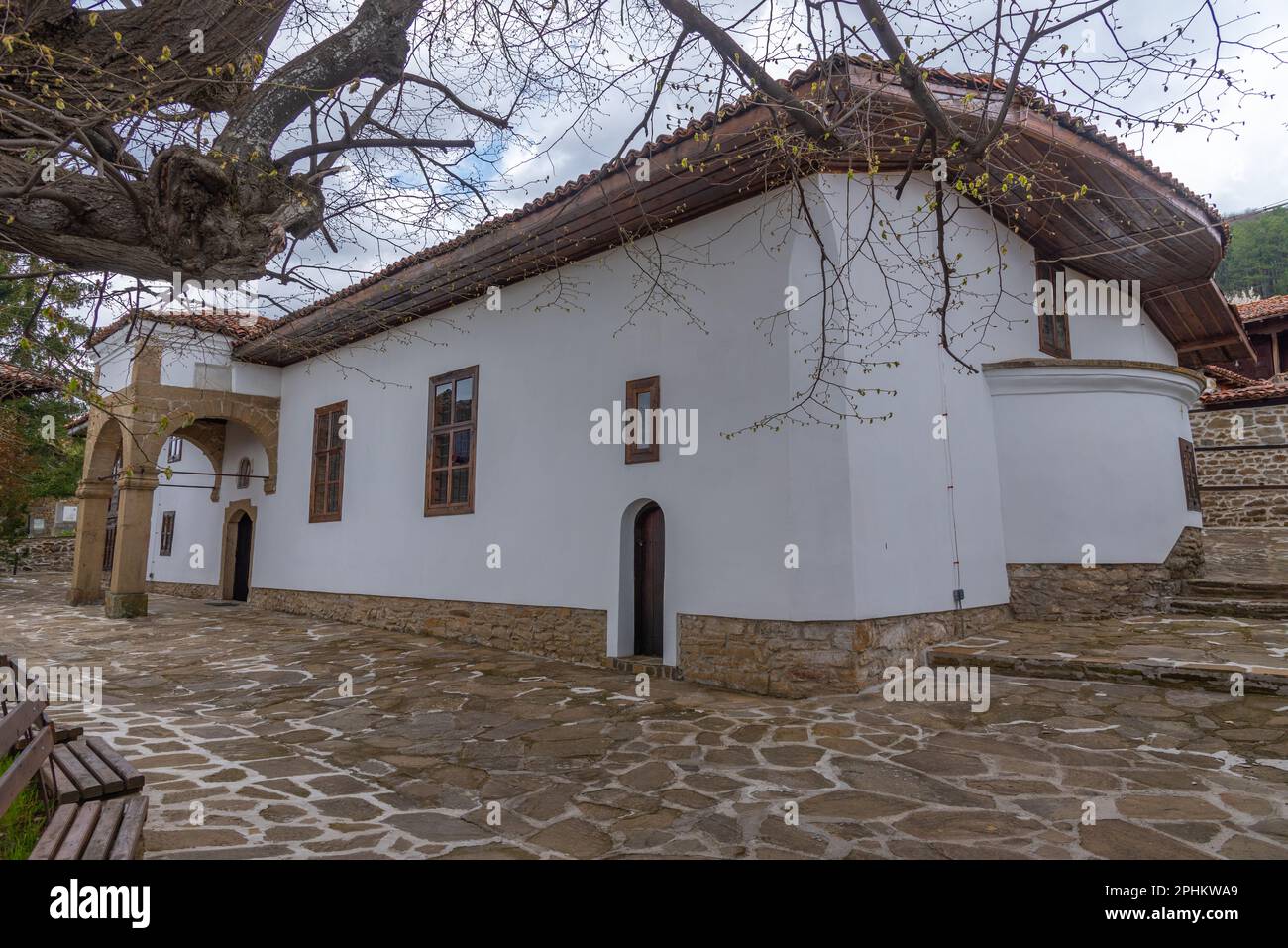 Wooden architecture zheravna bulgaria Banque de photographies et d ...