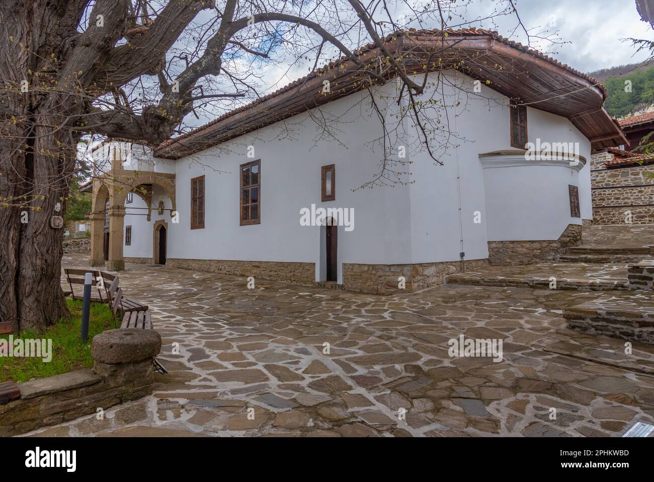 Wooden architecture zheravna bulgaria Banque de photographies et d ...