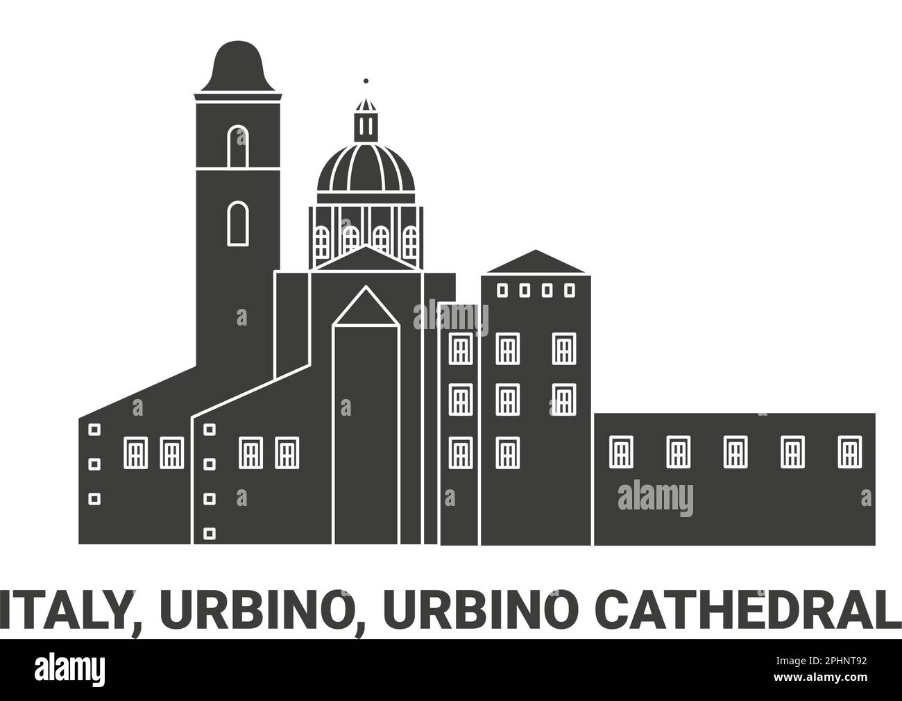 Urbino Banque d'images vectorielles - Alamy