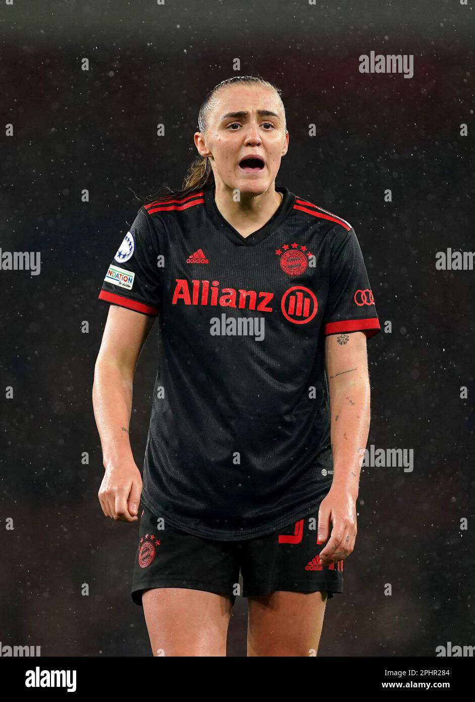 Le Bayern de Munich, Georgia Stanway, lors de la finale de la Ligue des ...