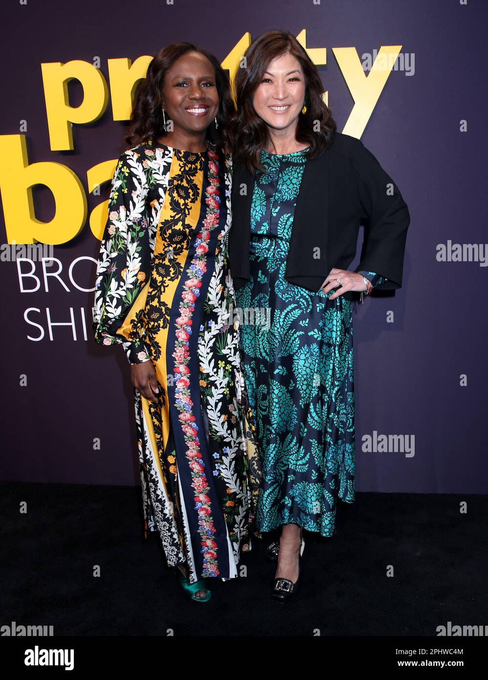 New York, NY, 29 mars 2023 Deborah Roberts et Juju Chang participant à ...