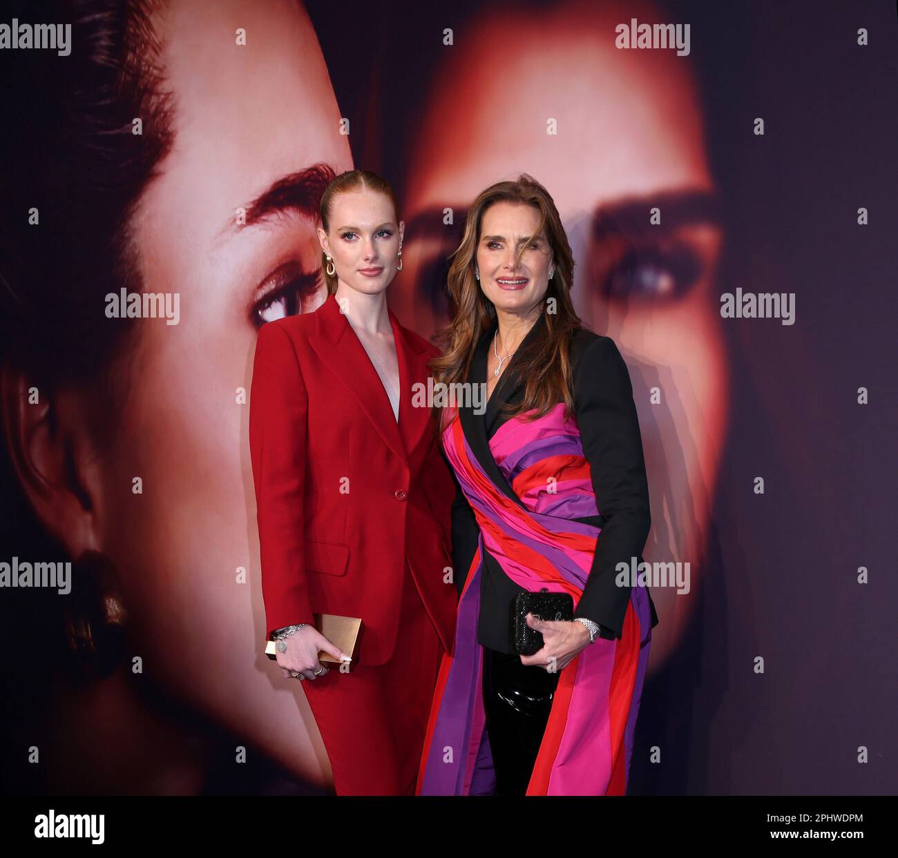 Brooke shields and grier hammond henchy Banque de photographies et d ...