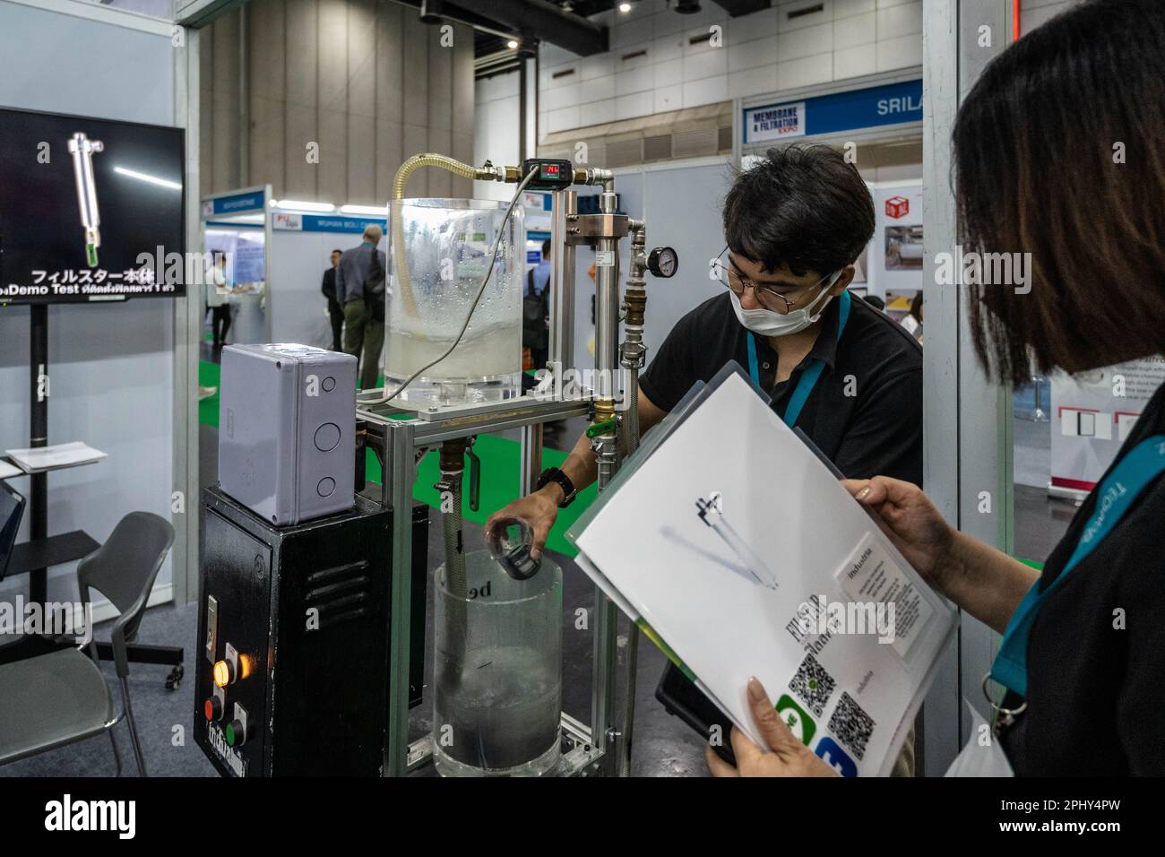 Bangkok, Thaïlande. 29th mars 2023. Une technologie innovante 'FILSTAR' a été développée par ...