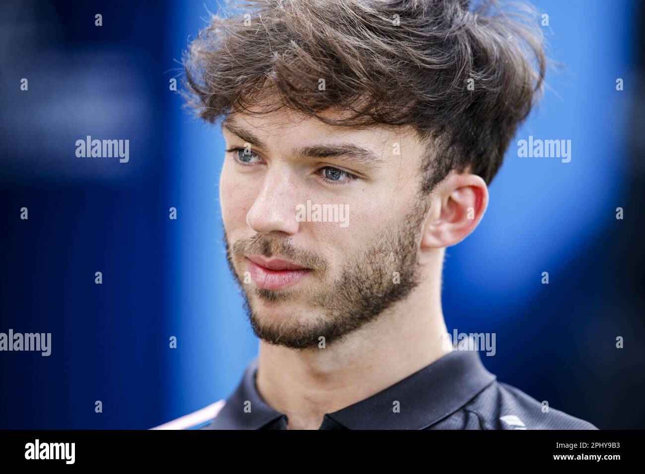 GASLY Pierre (fra), Alpine F1 Team A523, portrait du Grand Prix d ...