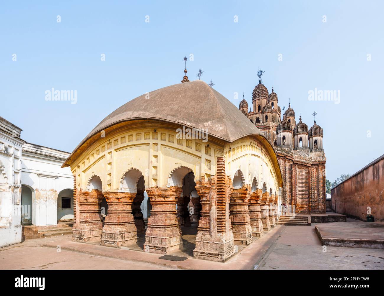 Complexe kalna rajbari Banque de photographies et d’images à haute ...