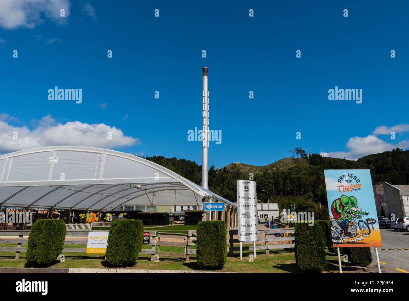 Brewtown dans Upper Hutt, Nouvelle-Zélande, une attraction touristique ...