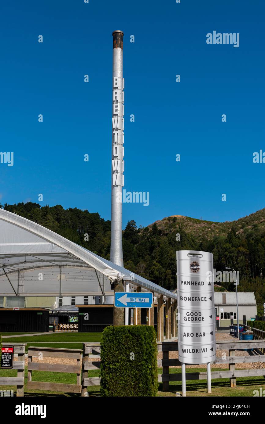 Brewtown dans Upper Hutt, Nouvelle-Zélande, une attraction touristique ...