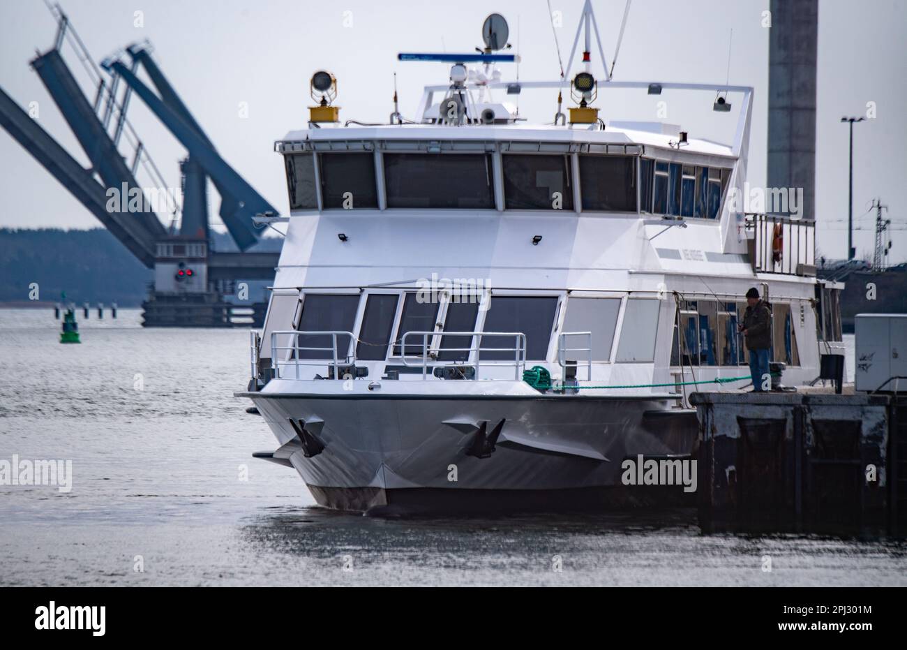 Stralsund, Allemagne. 29th mars 2023. Le ferry Hiddensee 'Insel ...
