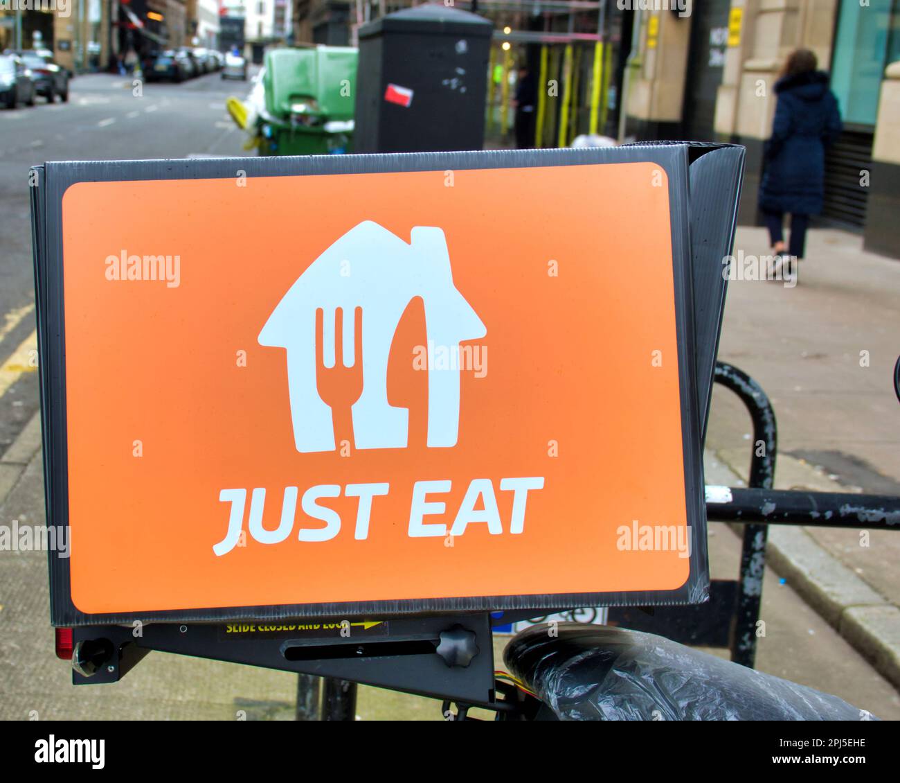 Just eat logo Banque de photographies et d’images à haute résolution ...