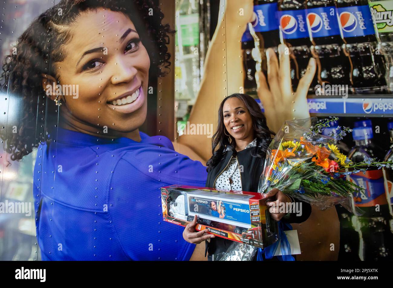 IMAGE DISTRIBUTED FOR PEPSICO - Evita Dobbs, Atlanta resident and ...