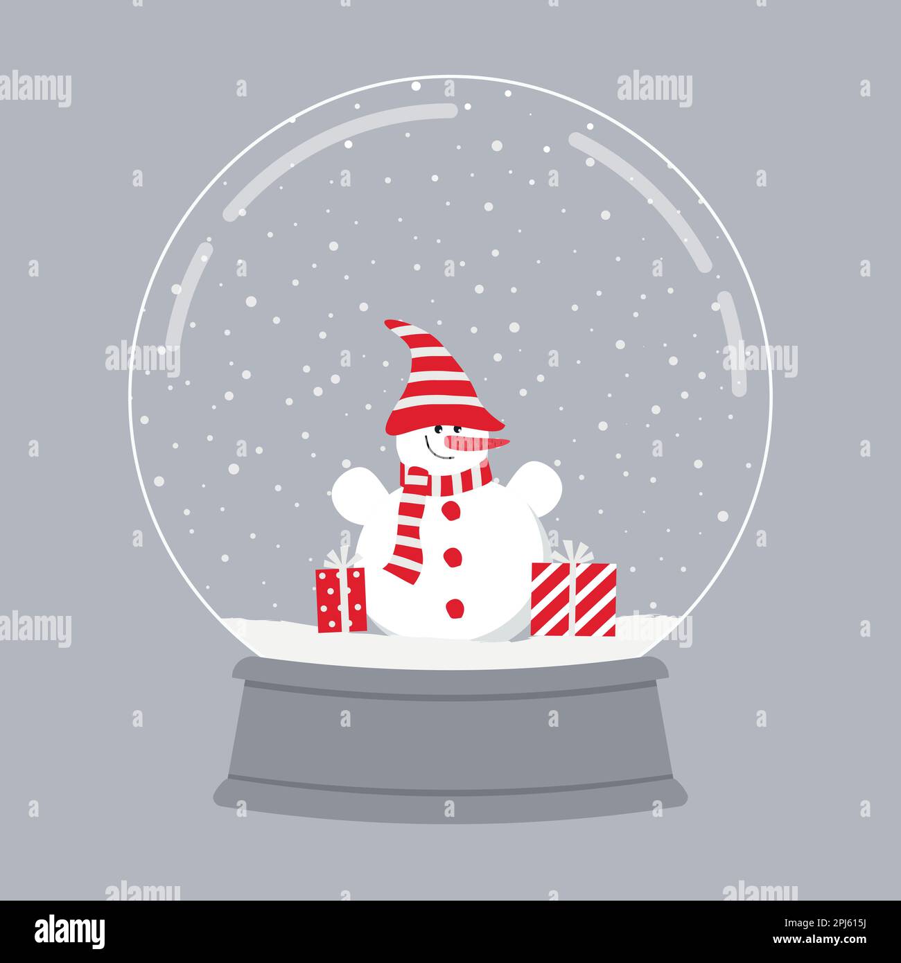 Glass snow globe Banque de photographies et d’images à haute résolution ...
