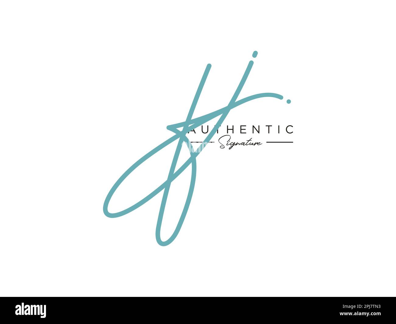 Fj signature Banque de photographies et d’images à haute résolution - Alamy