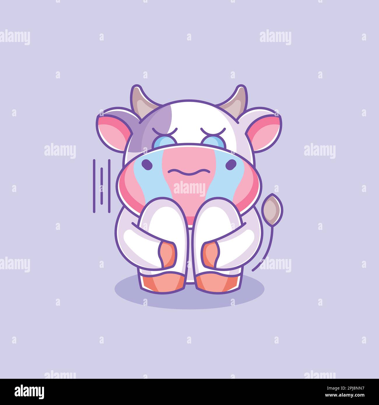 Vache qui pleure Banque de photographies et d’images à haute résolution ...
