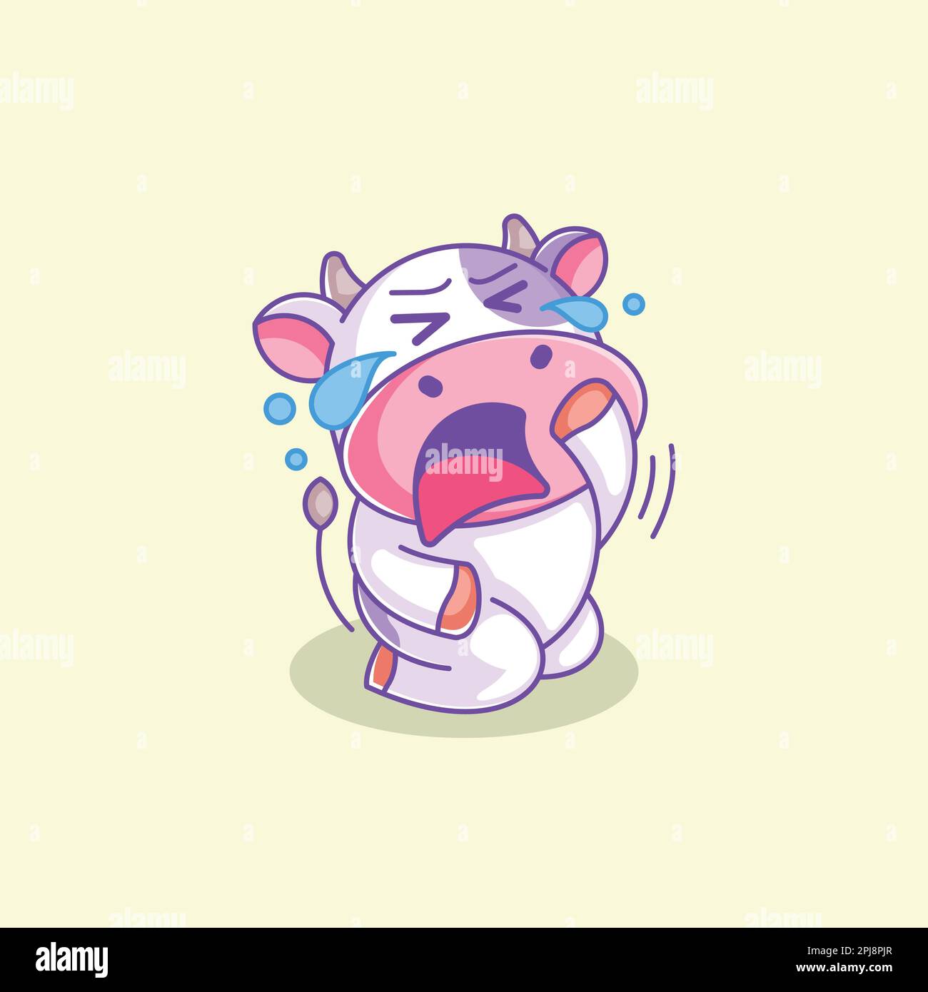 Vache qui pleure Banque de photographies et d’images à haute résolution ...
