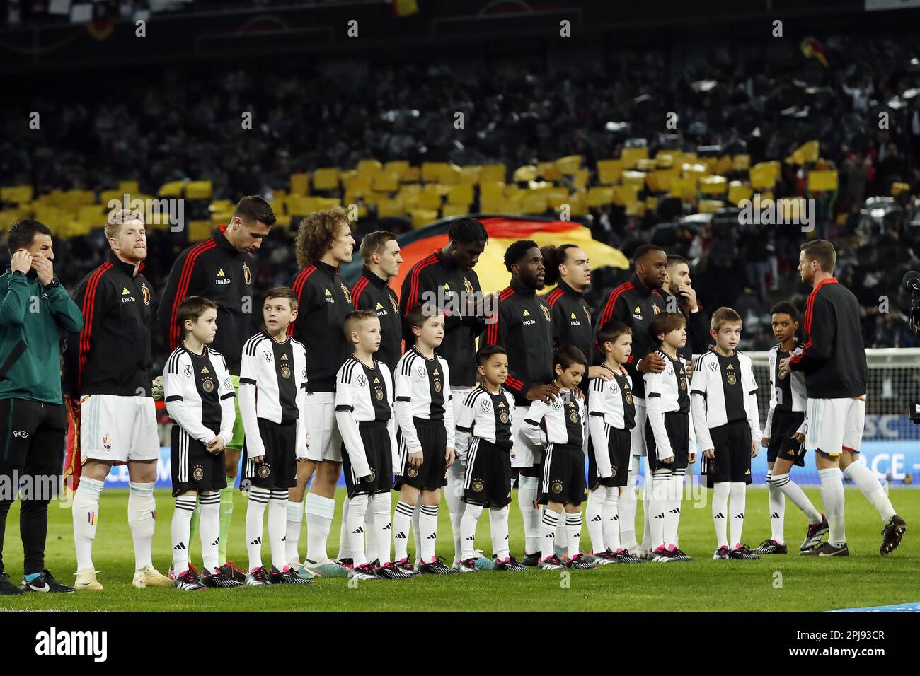 COLOGNE - (lr)Kevin de Bruyne de Belgique, gardien de but de Belgique ...