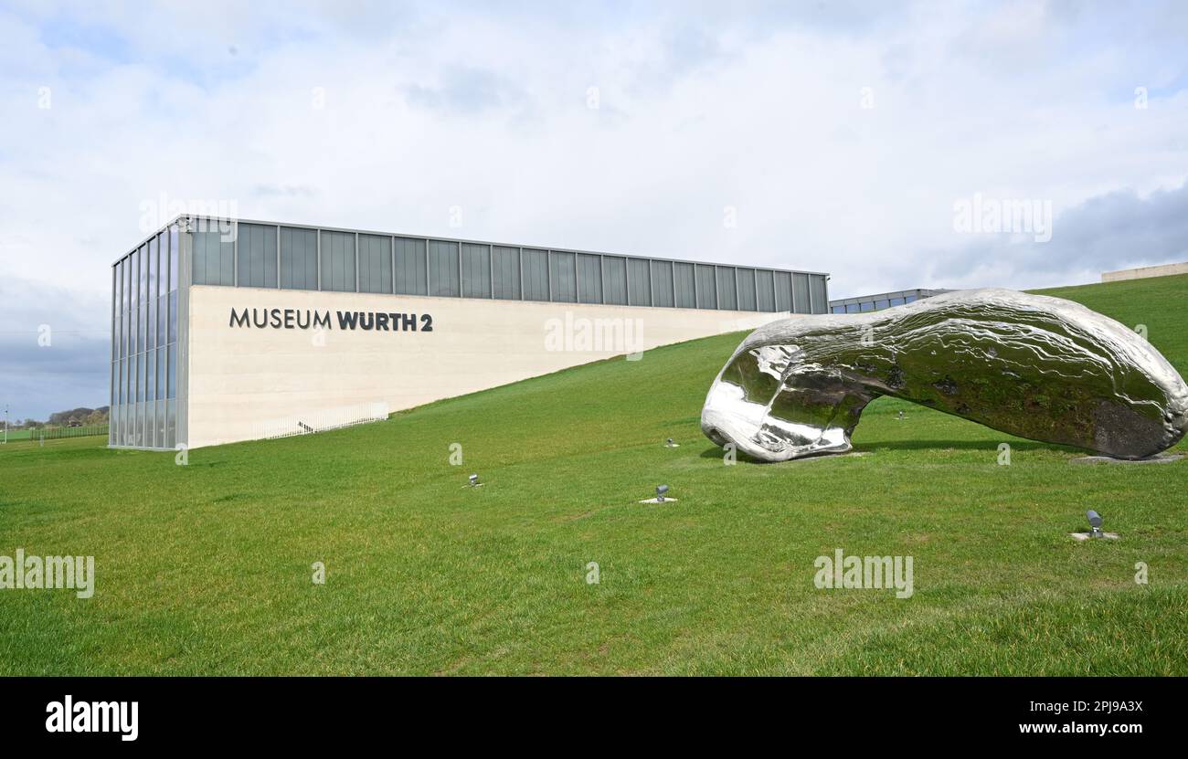 31 mars 2023, Bade-Wurtemberg, Künzelsau: Le Musée Würth 2 à Künzelsau ...