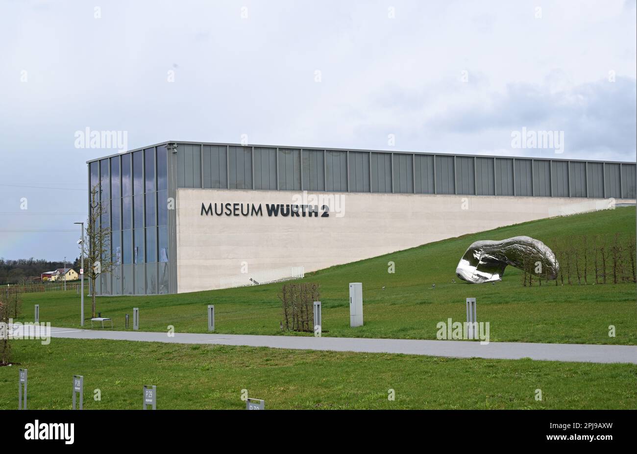 31 mars 2023, Bade-Wurtemberg, Künzelsau: Le Musée Würth 2 à Künzelsau ...